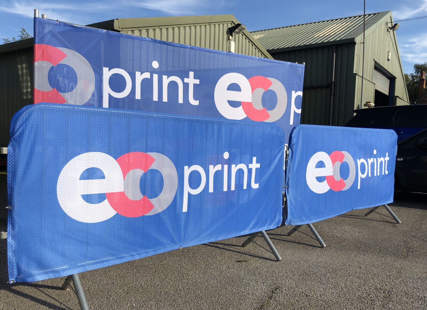 Fabric Printed Banner Printing & Fence Dressing