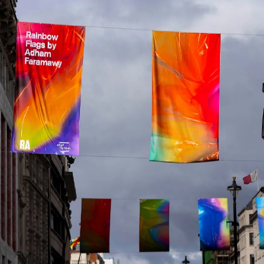 Central London Flag Displays! - Eco Print
