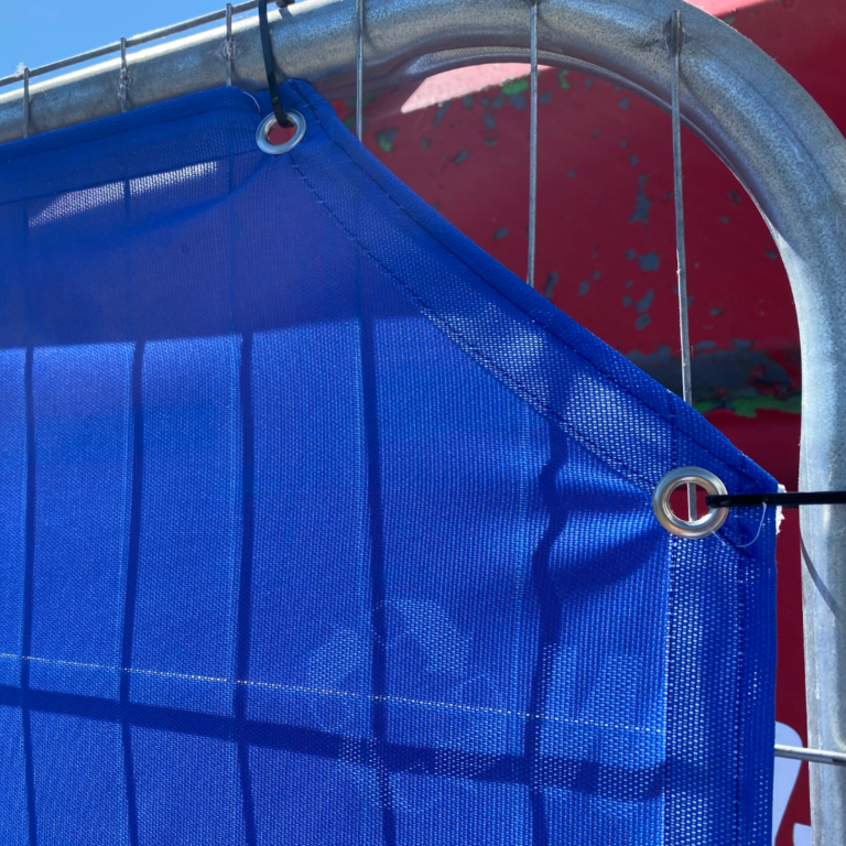Heavyweight Mesh Heras Fence Covers from Eco Print